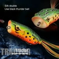 GMMGLT 3" Soft Topwater Frog Swimbait for Bass, Trout & Freshwater ...
