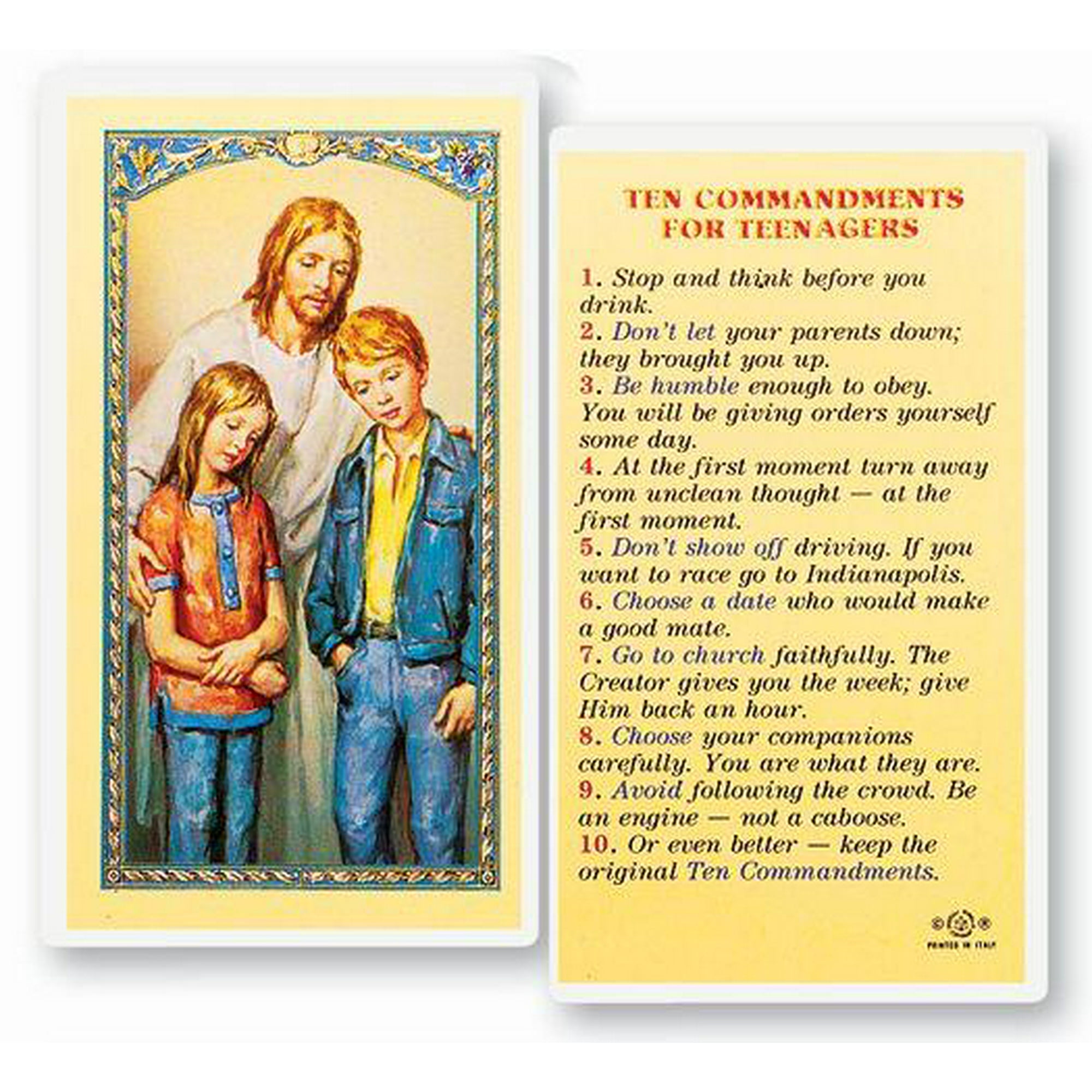 Catholic Ten Commandments