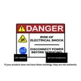 Safety Decal Unlimited Danger Do Not Touch This Kills Electrical High ...