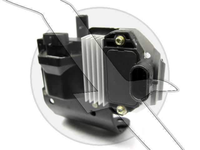 HEI Ignition Coil w/ Bracket for Mercruiser 392-8M0054588 Volvo Penta ...