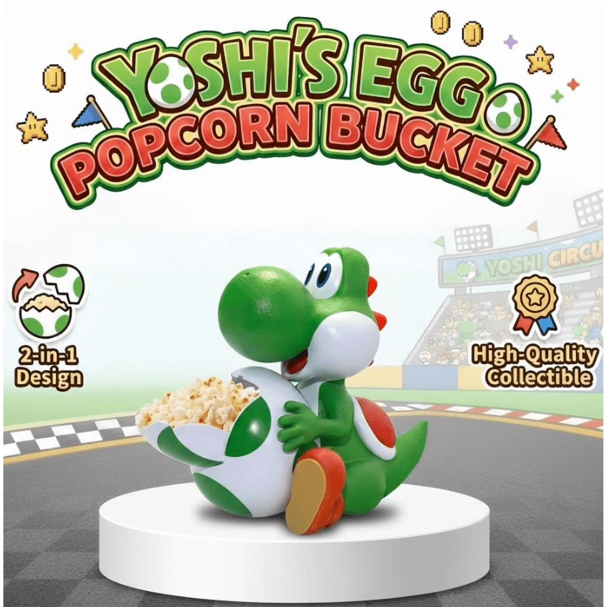 Click here for Gwdbda 2026 Mario Popcorn Bucket Yoishi Egg Popcor... prices