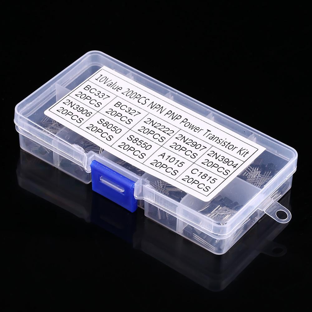Click here for Loewten 200pcs 10 Values Silicon Transistors Assor... prices