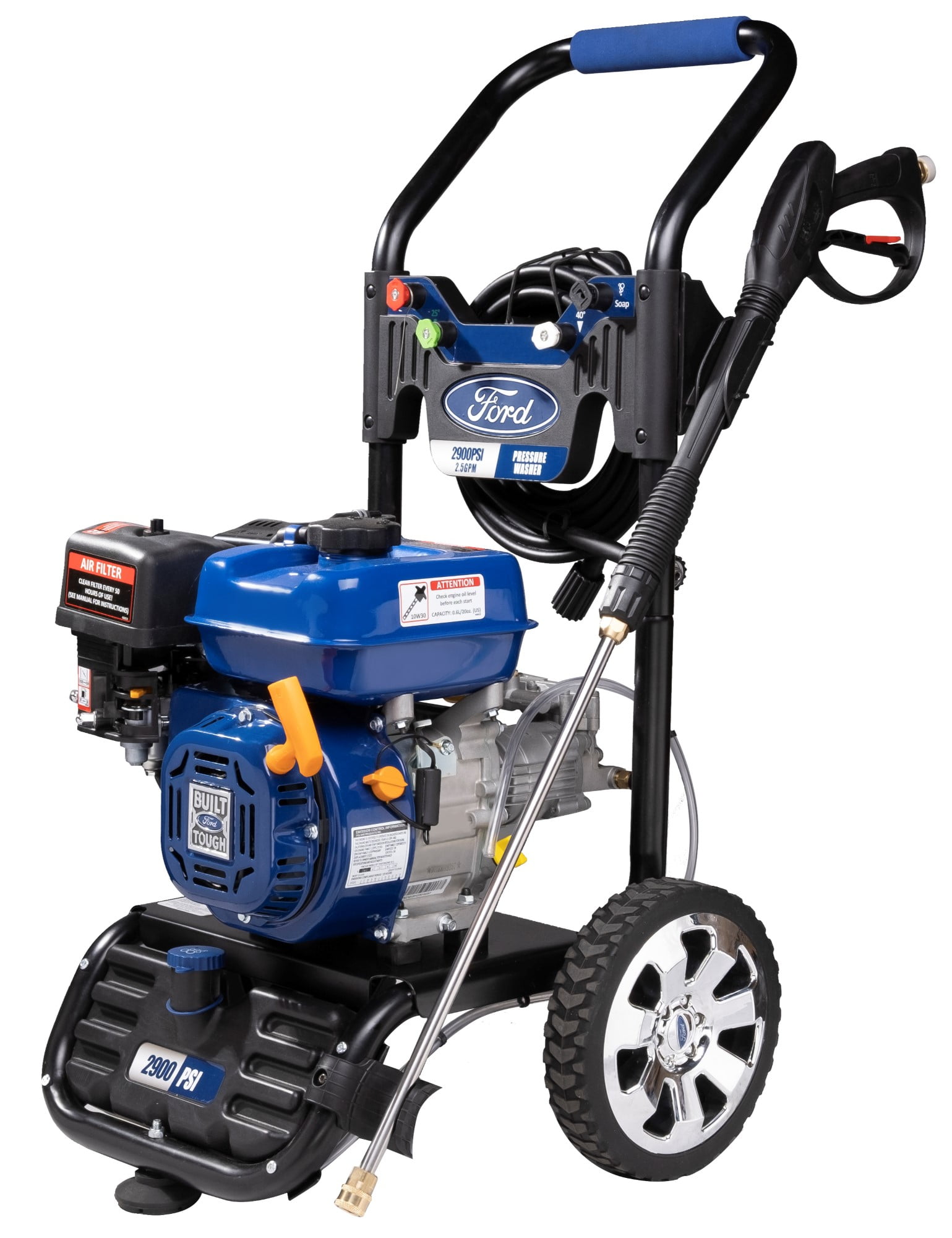 Ford FPWG2900H Gas Powered Pressure Washer - 2900 PSI and 2.5 GPM ...