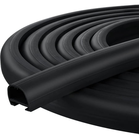 D-Shape Seal RV Slide Out System Long Black Rubber Thickened EPDM Seal ...