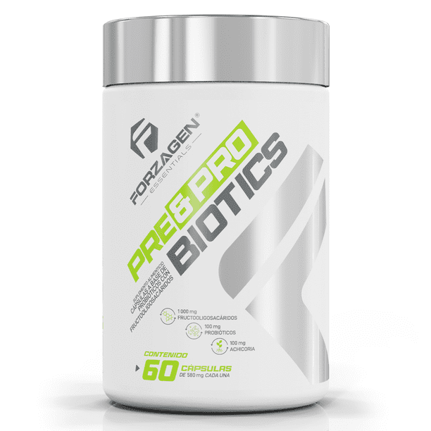 Prebióticos y Probióticos Forzagen Essentials Pre&Probiotics 60 ...