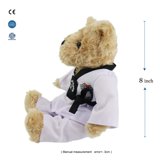 Houwsbaby Taekwondo Teddy Bear Karate Bear Martial Arts Stuffed Animals ...