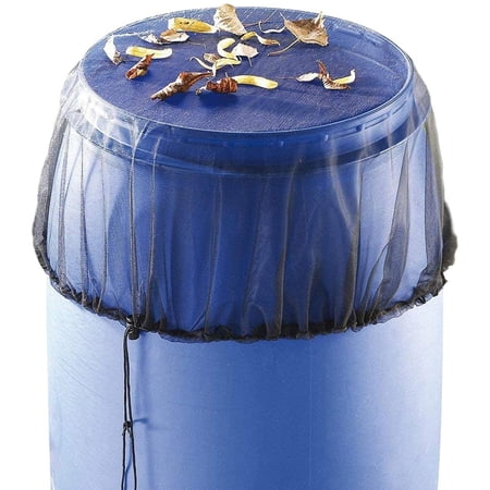 Rain Barrel Cover Water Collection Buckets Protector/Set Keep Bugs Out ...