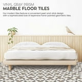 PowerSellerUSA Self-Stick Vinyl Modern Geometric Floor Tiles Ultra ...