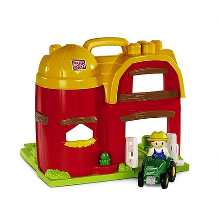 Mega Bloks - Play 'n Go Farm Play Set - Walmart.com