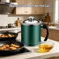 Stainless Steel Oil Filter Pot Can,Large Capacity Can for Deep Fryer ...
