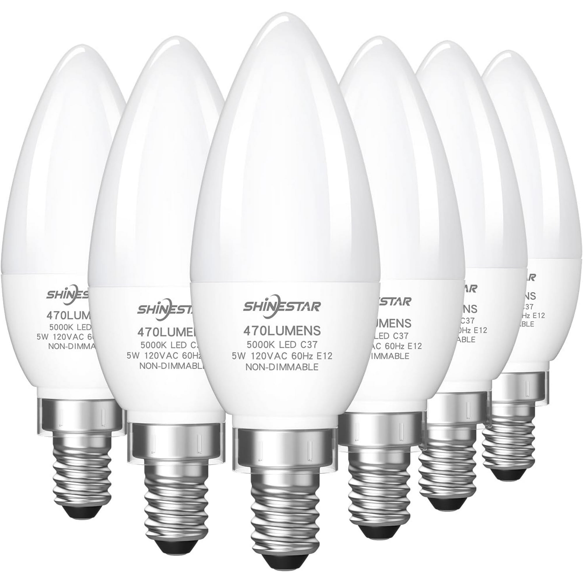 Click here for Shinestar E12 Led Candelabra Light Bulbs 40 Watt E... prices