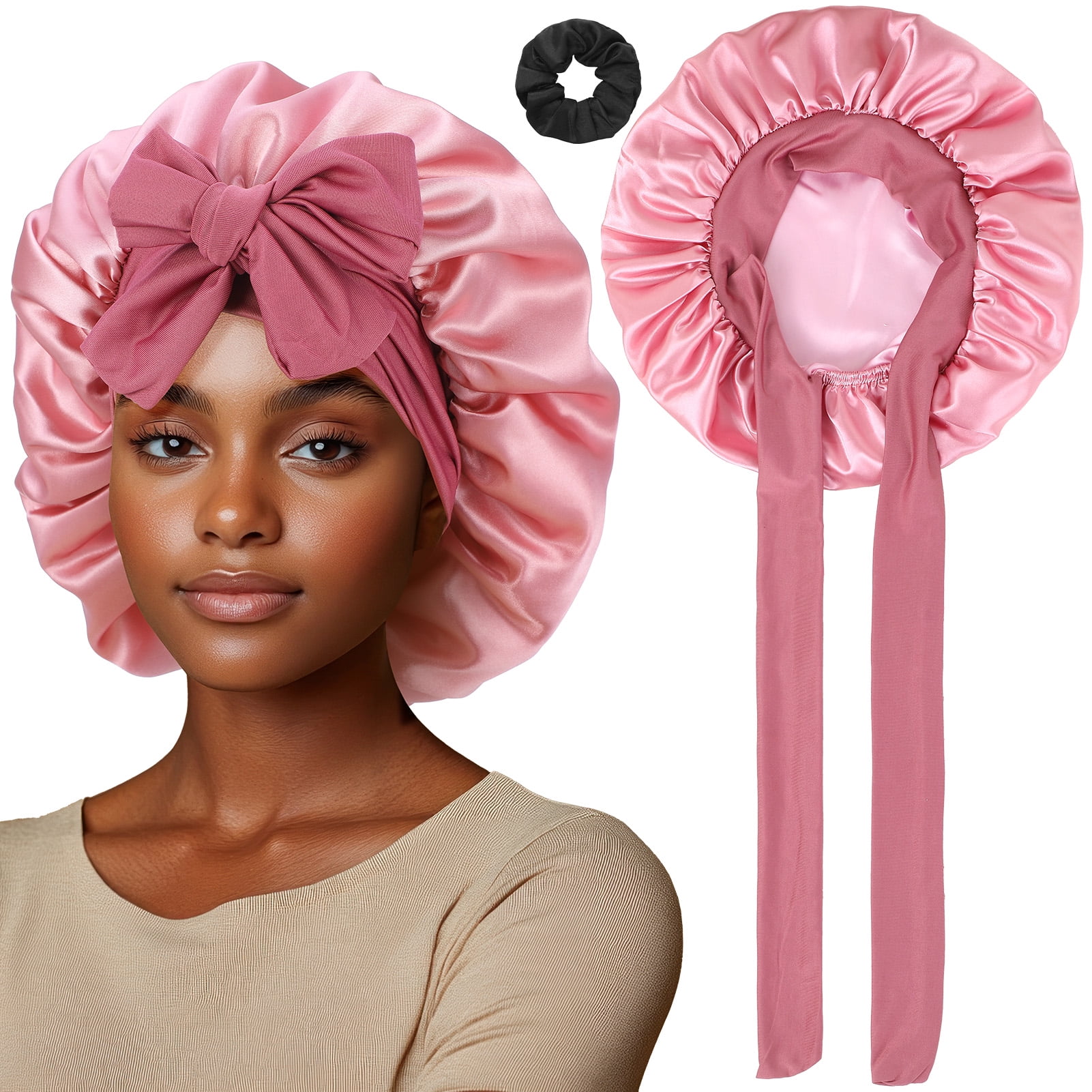 Click here for Auidy_6txd Satin Bonnet  Silk Bonnet For Sleeping... prices