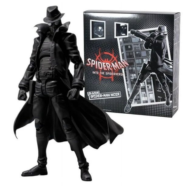 In Stock SV Action toy 17cm Spider-Man Noir Figure Model Collectible ...