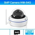 ZNGPNG 5MP Wireless IP Security Camera Audio Outdoor Wifi CCTV Dome ...