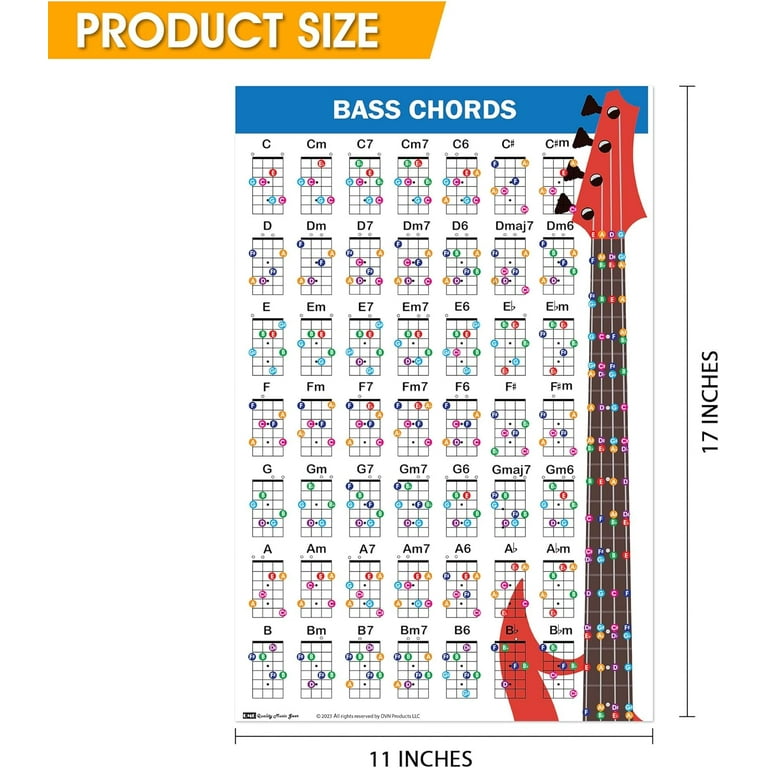 Bass Guitar Chord Charts Bass Guitar Chords Guitar