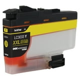 Brother Genuine LC3033Y, Single Pack Super High-yield Yellow ...