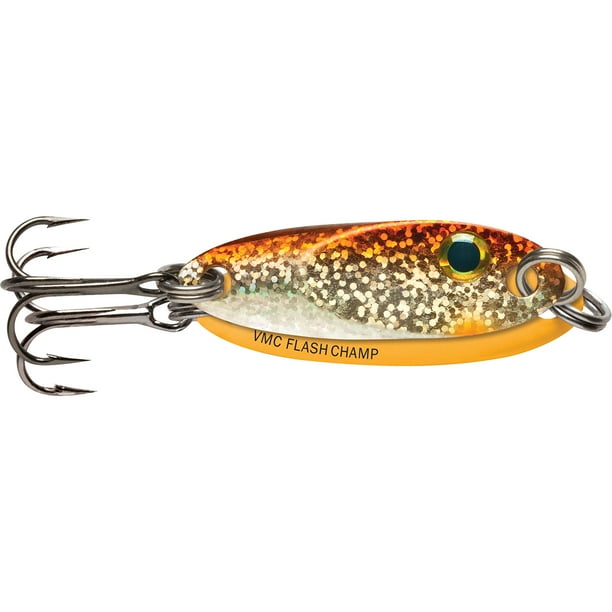 VMC 1/32 oz. Flash Champ Spoon Fishing Lure - Gold Shiner - Walmart.com