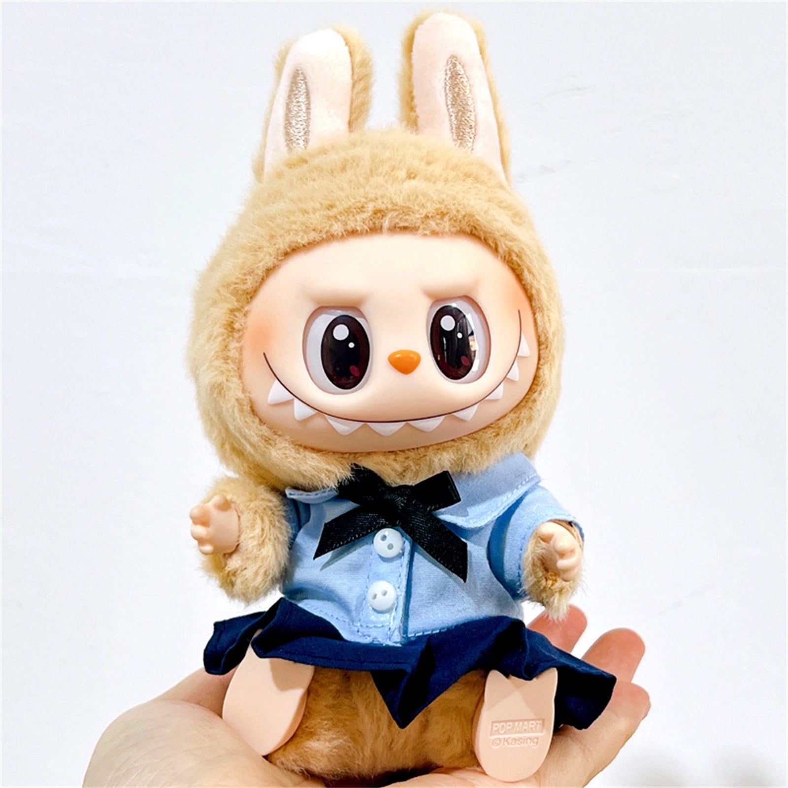 POP MART Labubu Doll Clothes Set (No Toys) Clothes for 17cm Labubu Plush Toys Labubu Toys Gifts ...