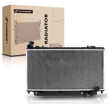 A-Premium Engine Coolant Radiator Assembly with Transmission Oil Cooler ...