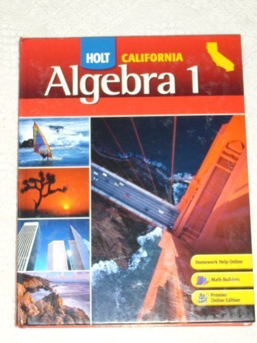 Pre-Owned Holt Algebra 1: Student Edition Algebra 1 2008 Paperback ...