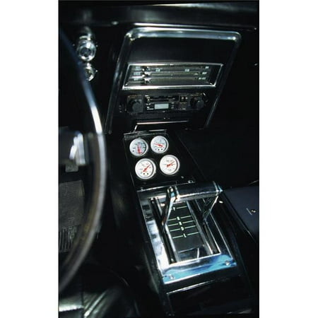 Auto Meter 10002 2.06 in. 4 Gauge Console Pod for 1968-1969 Camaro ...