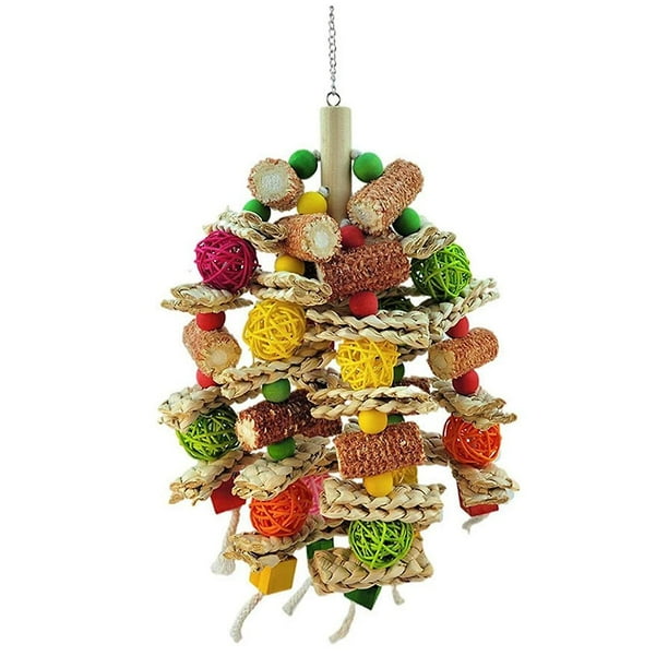 Bird Toys, Parrot Toys Exciting Chewing Fun For Parakeets, Cockatiels ...