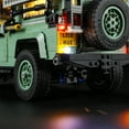 YEABRICKS LED Lighting Kit Compatible with LEGO Icons Land Rover ...