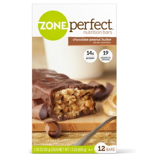 ZonePerfect Nutrition Bar, Chocolate Peanut Butter, 1.76 ounce ...