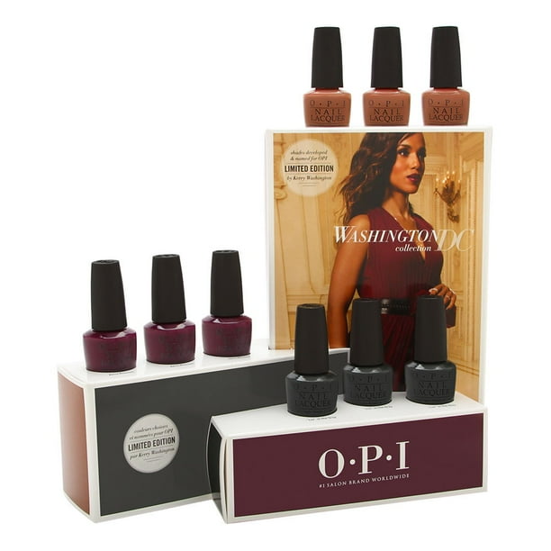 OPI Nail Lacquer Washington DC Collection 9 Piece Display DCW08 - 9 ...