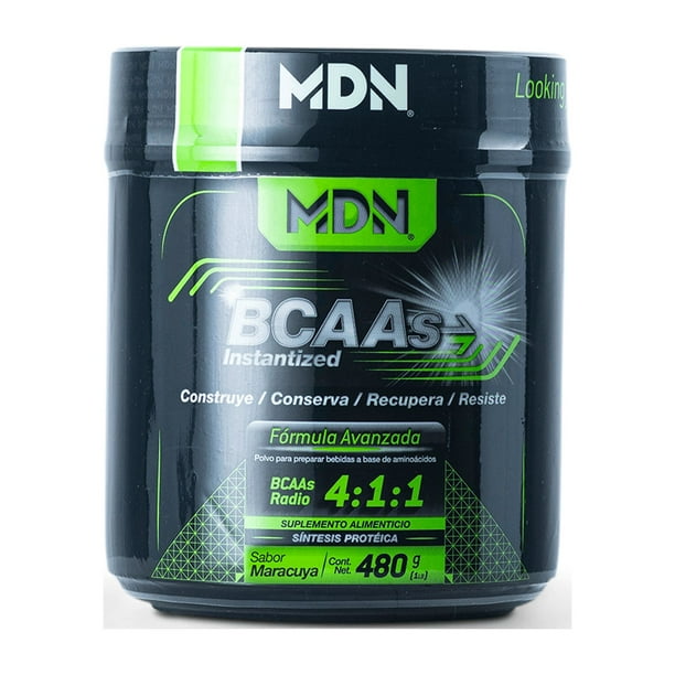 Mdn, Bcaas 480g, 40 Servicios, Sabor Maracuya MDN Sports BCAAs Instantized Maracuya | Bodega ...