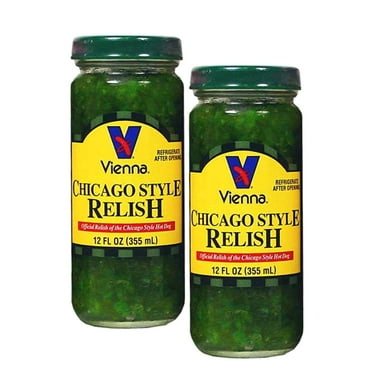 Chicago Hot Dog Relish | Neon Green Sweet Relish by Chicago Johnnys ...