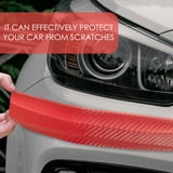 DODAMOUR 4 Pack Car Rubber Bumper Anti Collision Strips, Front and Back ...