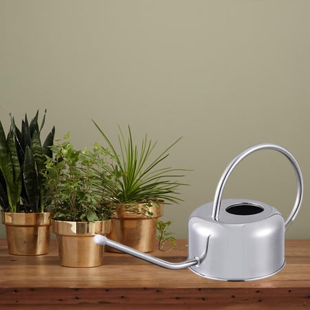 Stainless Watering Can Watering Flower Slender Nozzle Kettle Small 0.7L ...