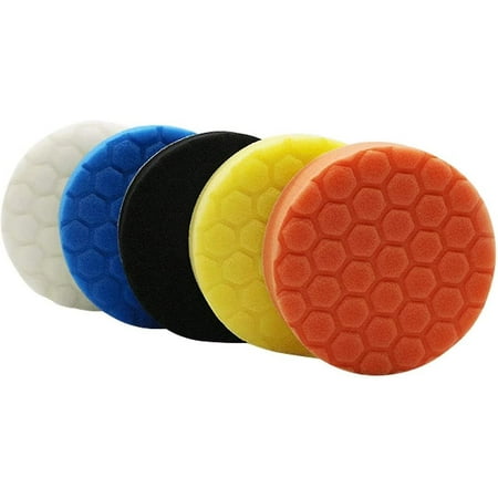 FanShow Buffing Pads Car Polishing Foam Pads Polishing Wax Buffing Pads ...