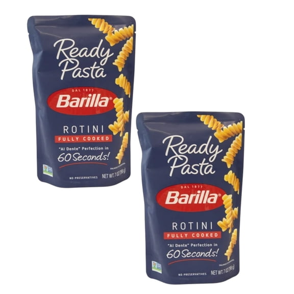 Barilla Ready Pasta Fully Cooked Rotini (Pack of 3) - Walmart.com