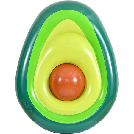 Inflatable Avocado Pool Float, Giant Pool Floats Floatie, Summer Water ...