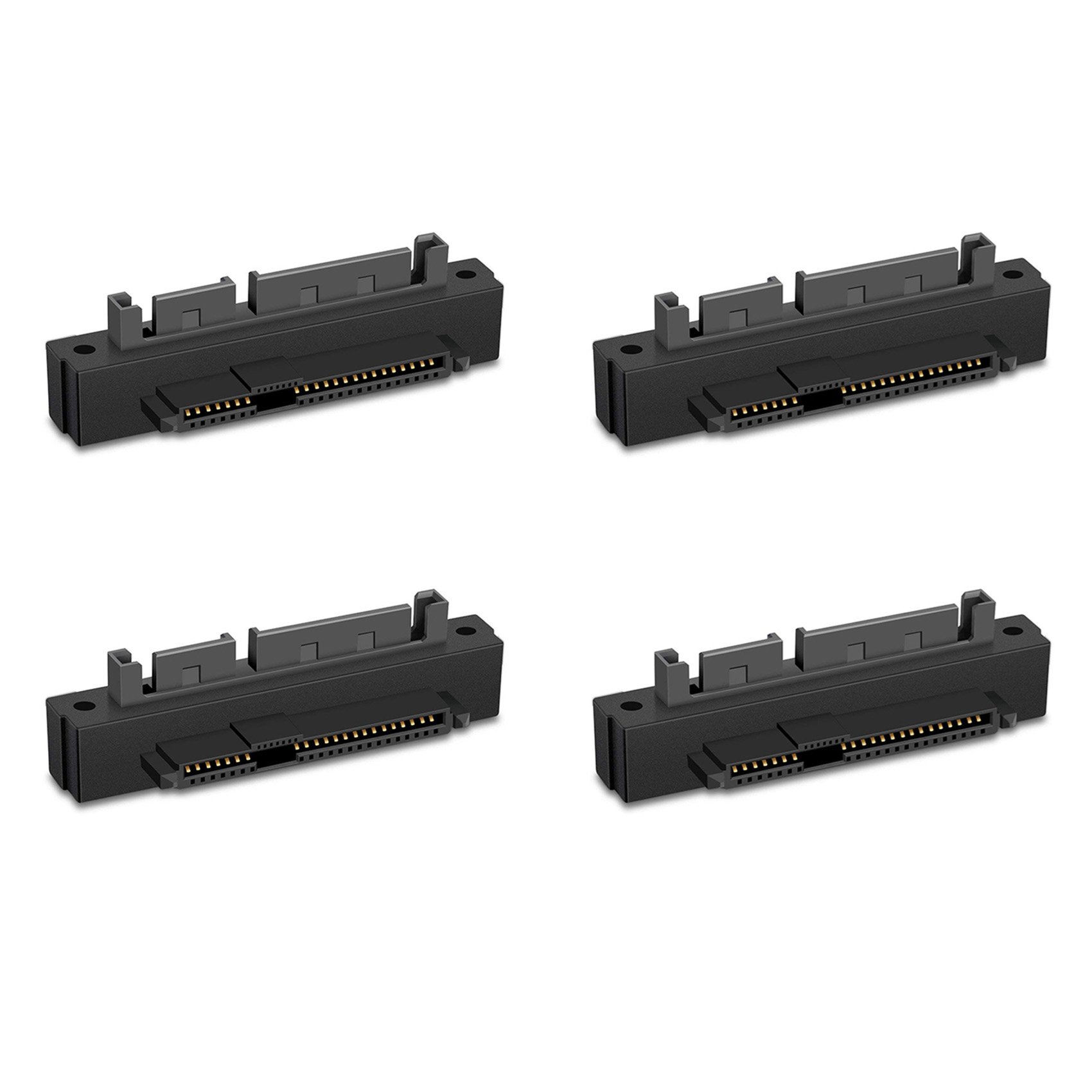 Click here for Unbranded 4pcs Sff-8482 Sas Female To Sata Male 15... prices
