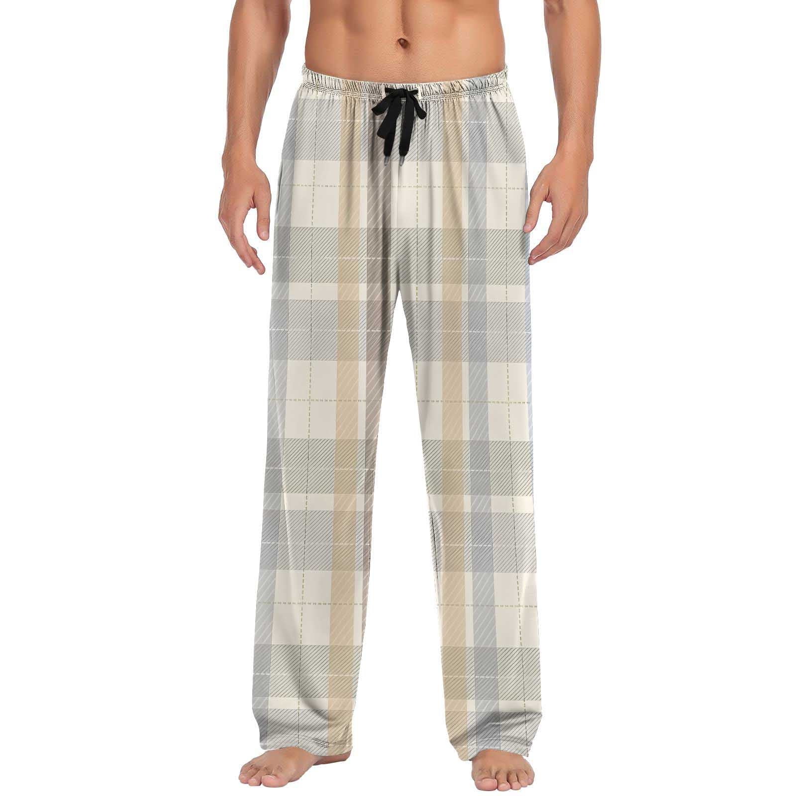 Click here for Liaqionyy Men Plaid Pajama Pant Soft Stretchy Draw... prices