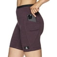 Reebok Womens Flex High Rise Compression Shorts With Pockets Sizes Xs