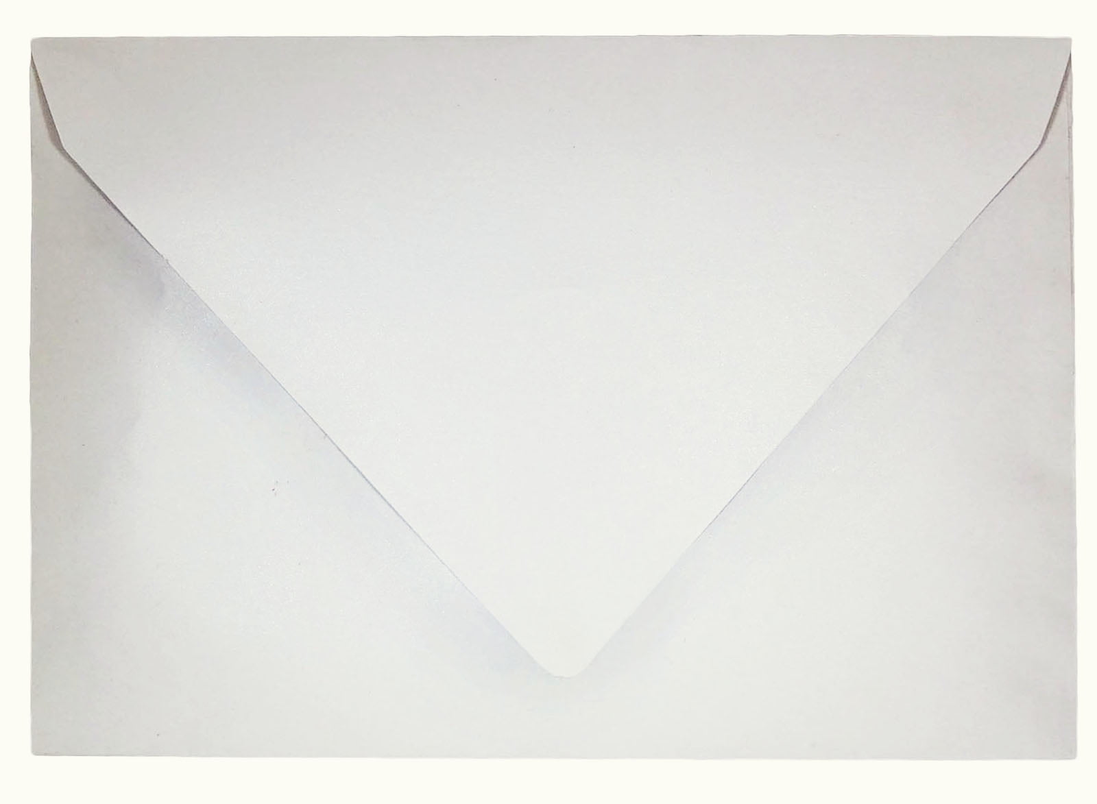 Darling Souvenir A2 Metallic-White High Quality Invitation Envelopes (4 ...