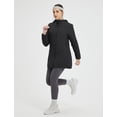 BALEAF Women's Long Puffer Quilted Outerwear Water Resistant Winter ...