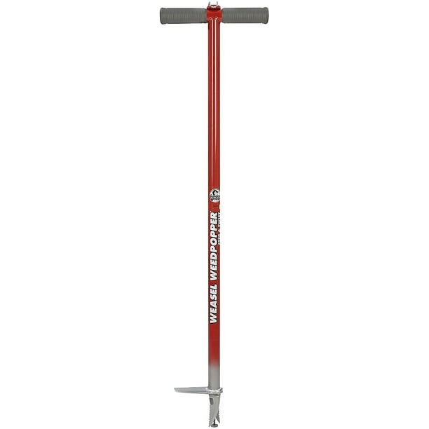 Garden Weasel Step and Twist Hand Weeder, Chemical Free Weeding, 36 ...