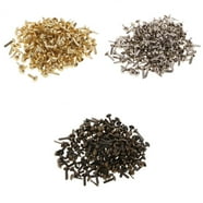 Creative Impressions Painted Metal Paper Fasteners 50/Pkg-Long Hearts ...