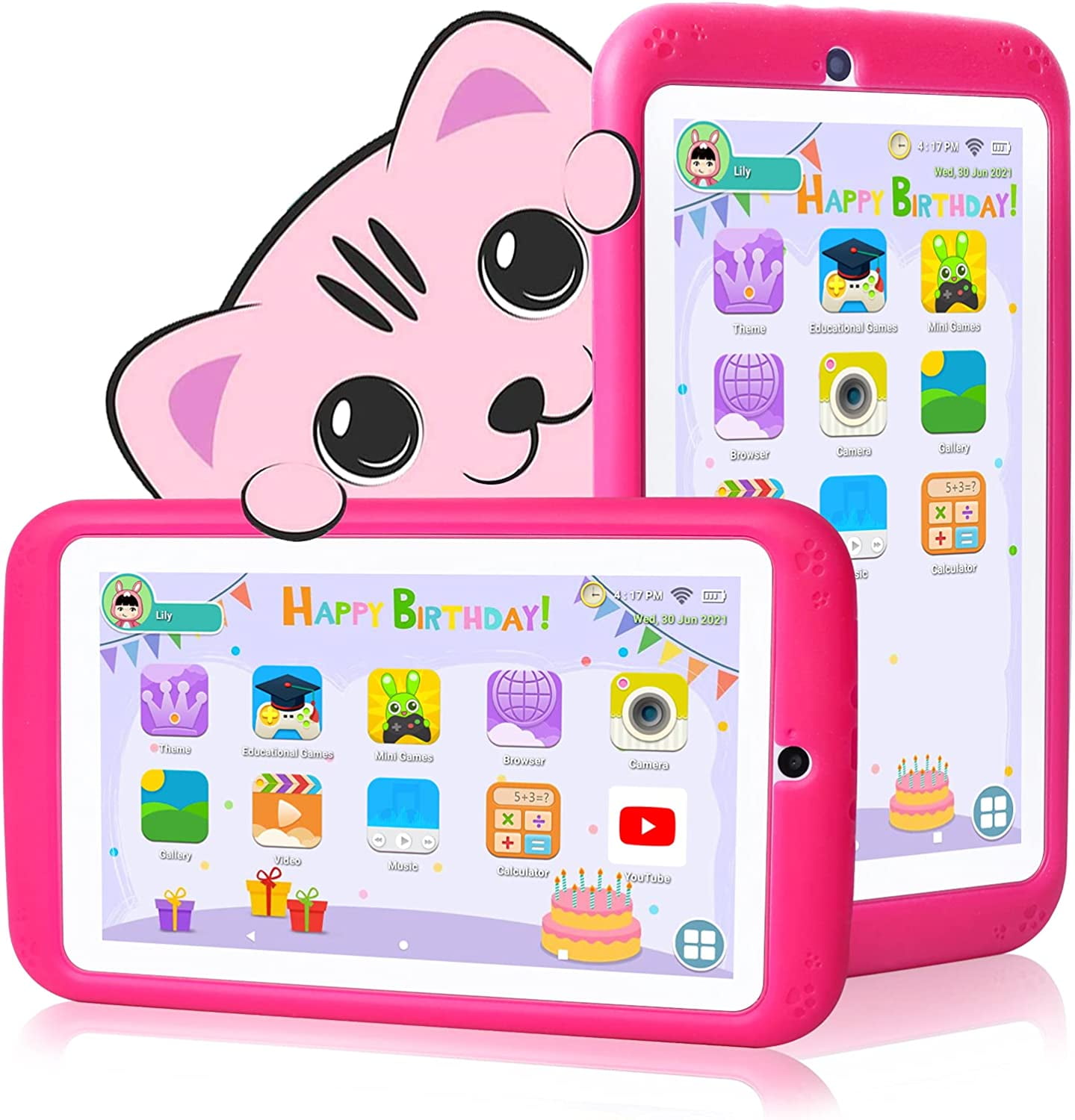 Kids Tablet 7 inch Android 10.0 Kids for Tablet with Case Kids Edition ...