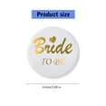Bride/Team Bride Badges Jewelry for Bridal Shower Wedding Day and ...