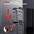 K KiNGKANG Power Tower Adjustable Pull Up Dip Station Model RRK150 ...