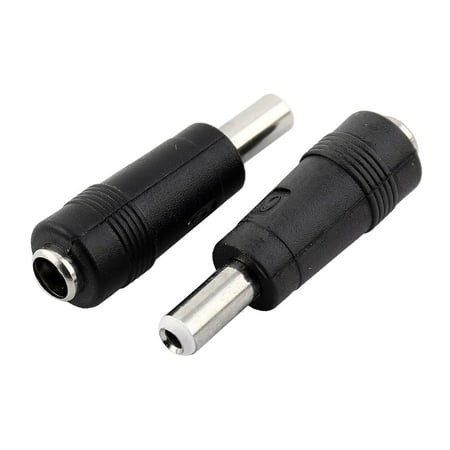 5.5 x 2.5mm Male to 5.5 x 2.1mm Female DC Power Connector Jack Adapter ...