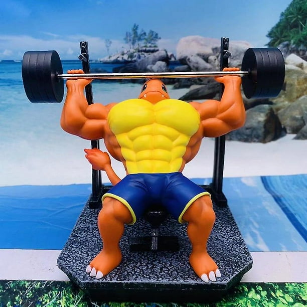 Pokemoned Gk Muscle Pikachu Squirtle Charmander Bulbasaur Anime Action ...