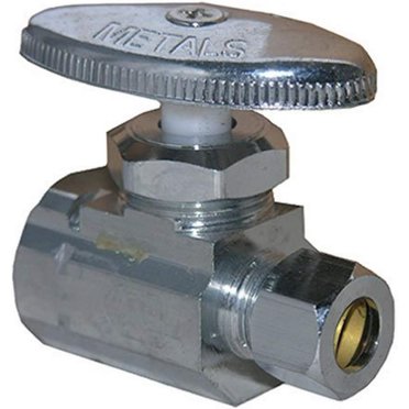 SharkBite Plumbing Fittings, 1/2 Inch Stop Valve Drain, Water Shut Off ...