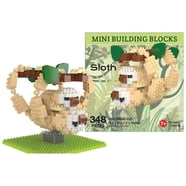 Mini Building Blocks Kit - Great Horned Owl Figurine for Adults, 392 ...